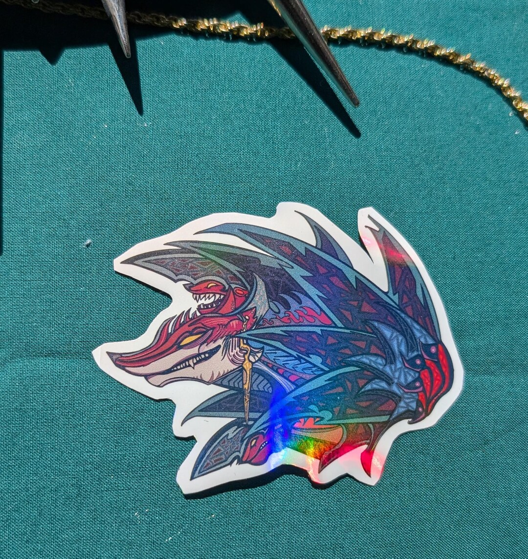 League of Legends Naafiri Vinyl Sticker 3 Holographic Sticker Lol ...
