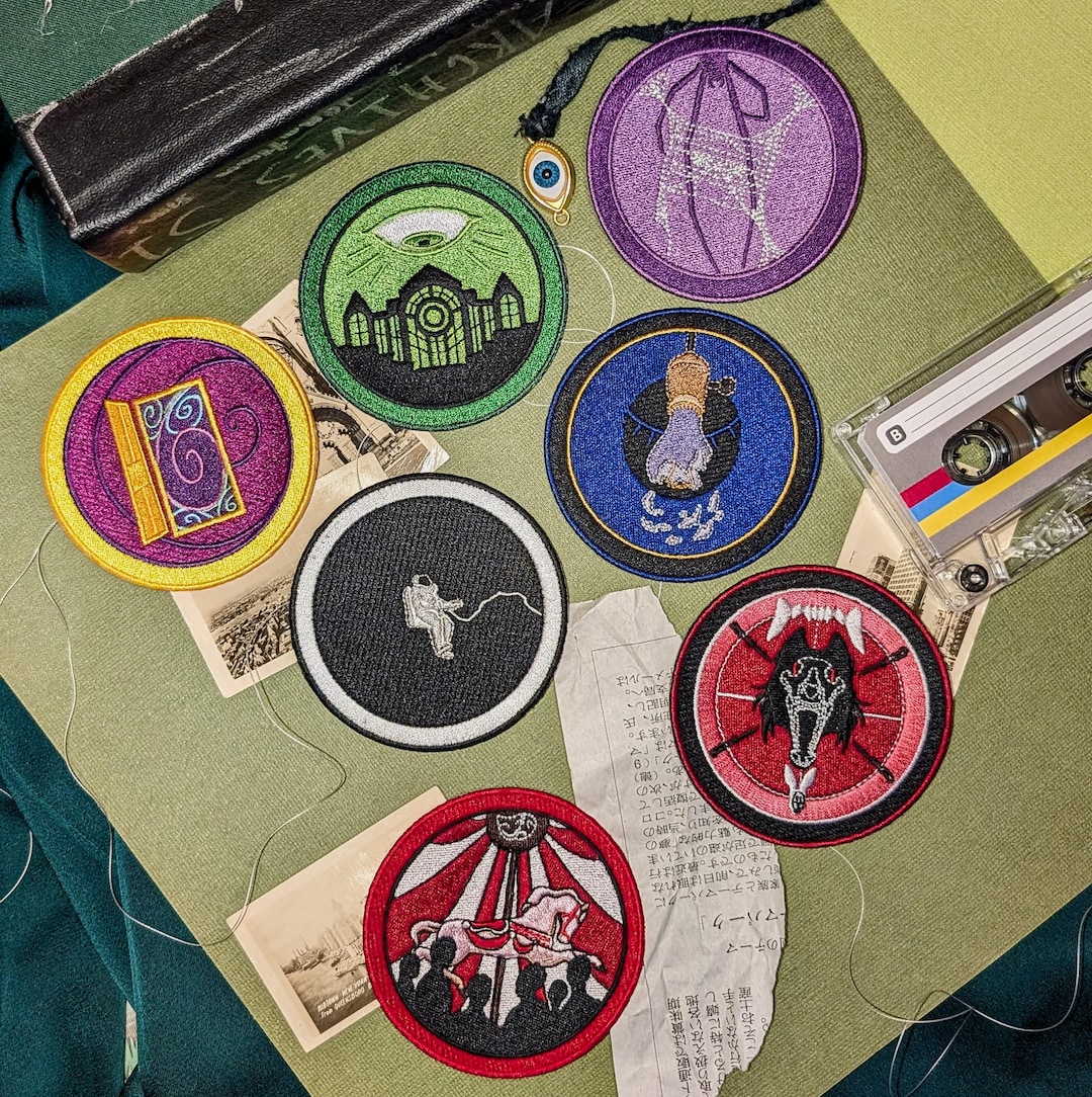 The Magnus Archives Fears Patch | TMA Entity Embroidered Patch| the ...