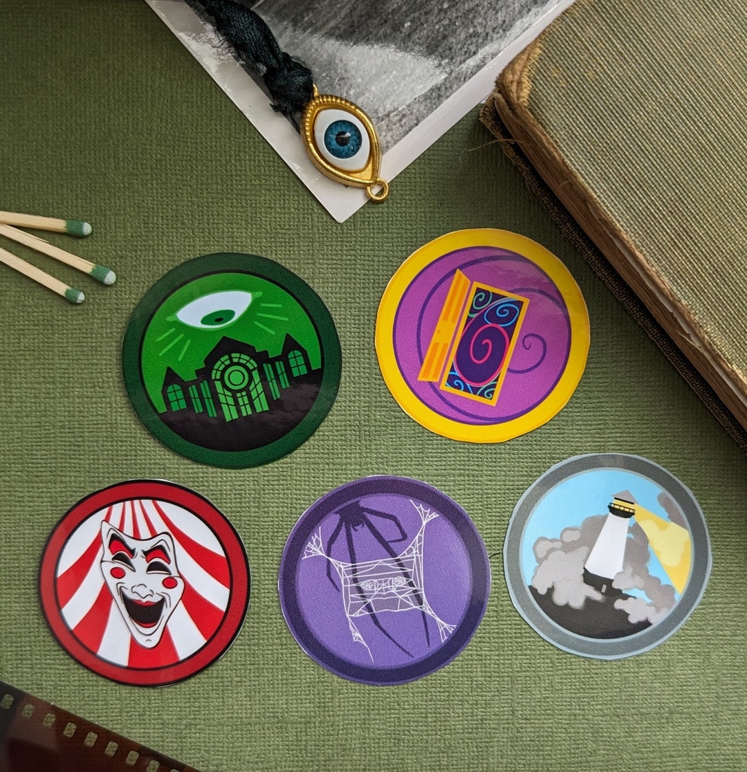 The Magnus Archives Fears Sticker TMA Entity Vinyl Sticker Holographic ...