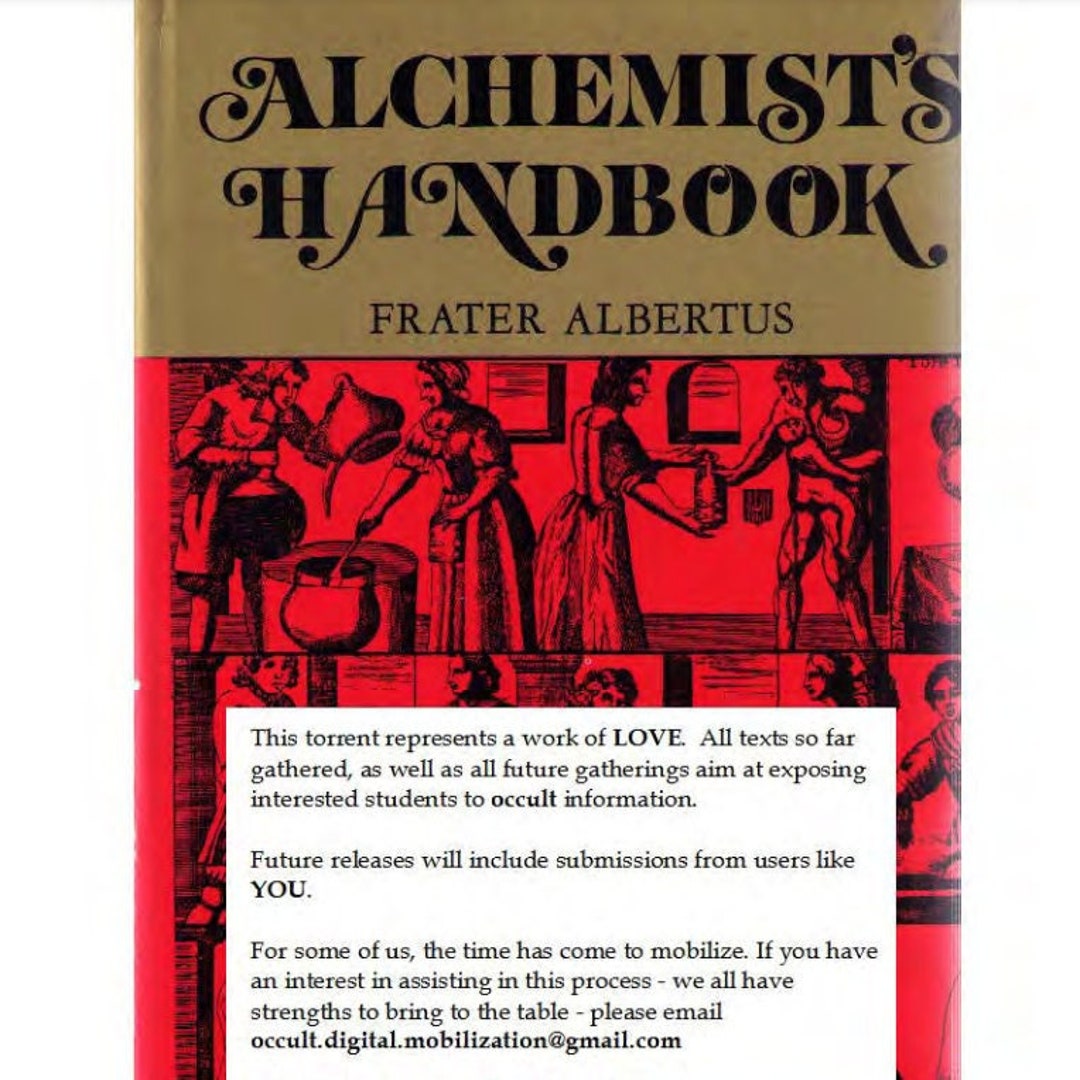 The Alchemist's Handbook - 1978 Edition | Practical Alchemy Guide ...