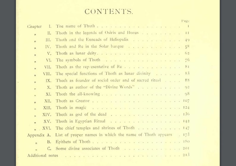 Book of Thoth - the Hermes of Egypt, the Original English Translated ...