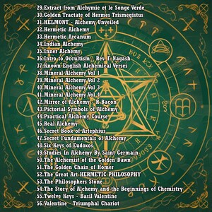 Alchemy Books Collection | 56 Books Pre-1920 & Modern Alchemical Texts ...