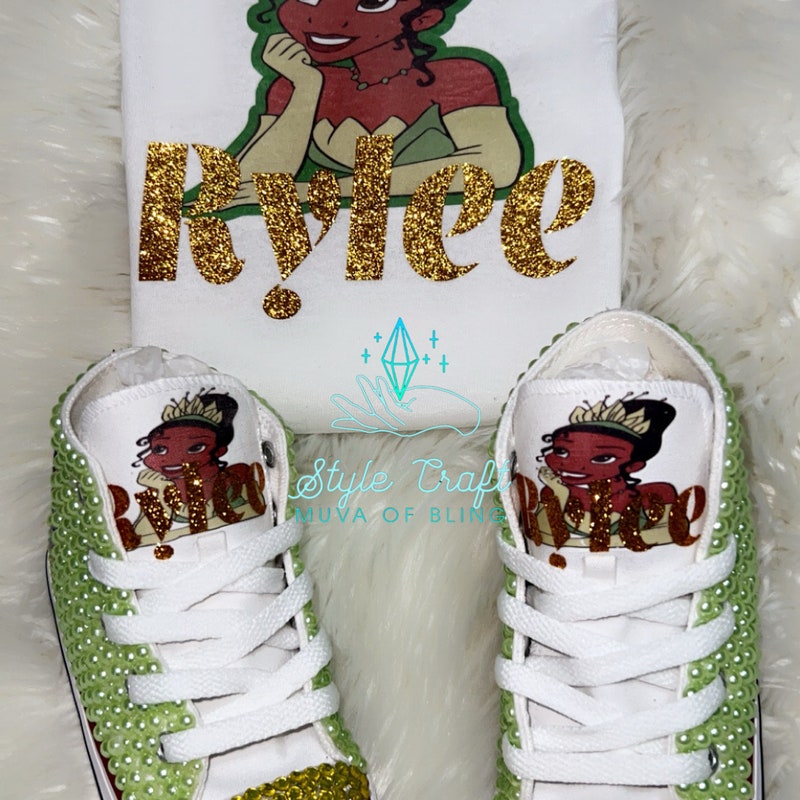 Sparkly Converse - Etsy