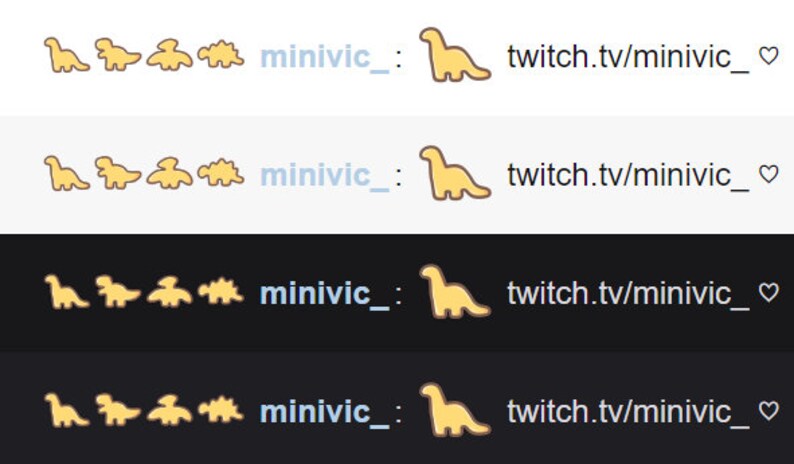 Kawaii Dino Nuggies/nuggets Pack Twitch Sub/bit Badges, Channel Point ...