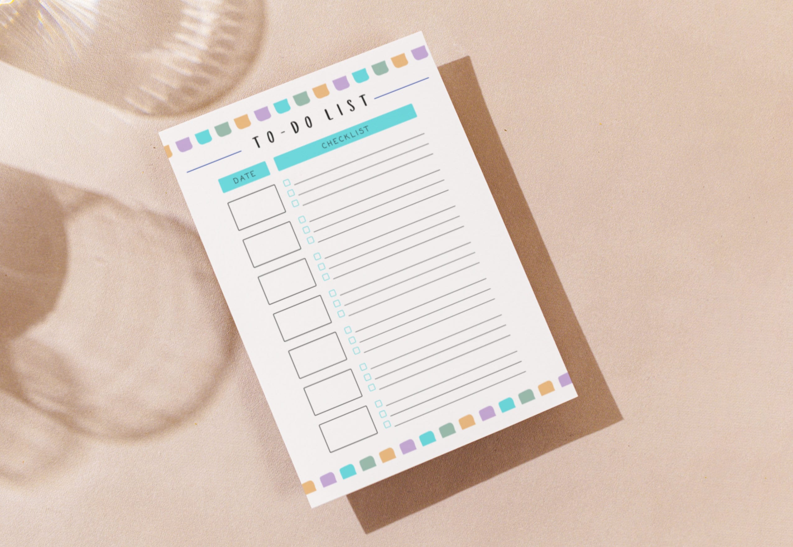 Minimalist Design To-do List **printable Digital Download** - Etsy