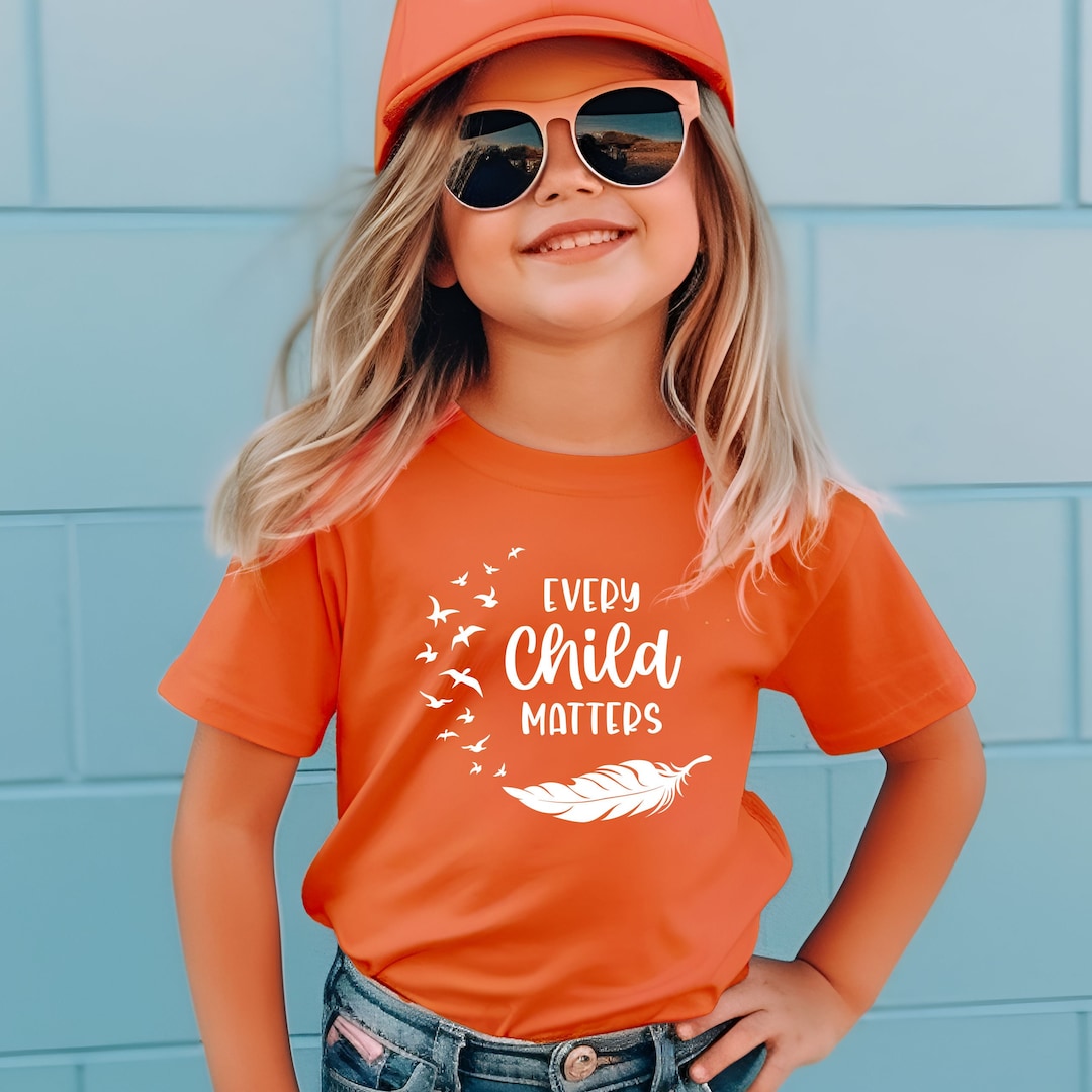 Every Child Matters Shirt, Orange Shirt Day, Kids Orange Shirt, Toddler ...