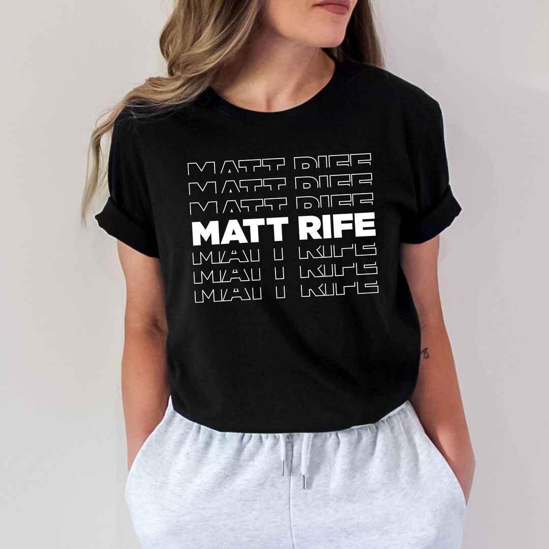 Matt Rife Shirt, Stacked Matt Rife Shirt, T-shirt, Rifey, Problemattic ...