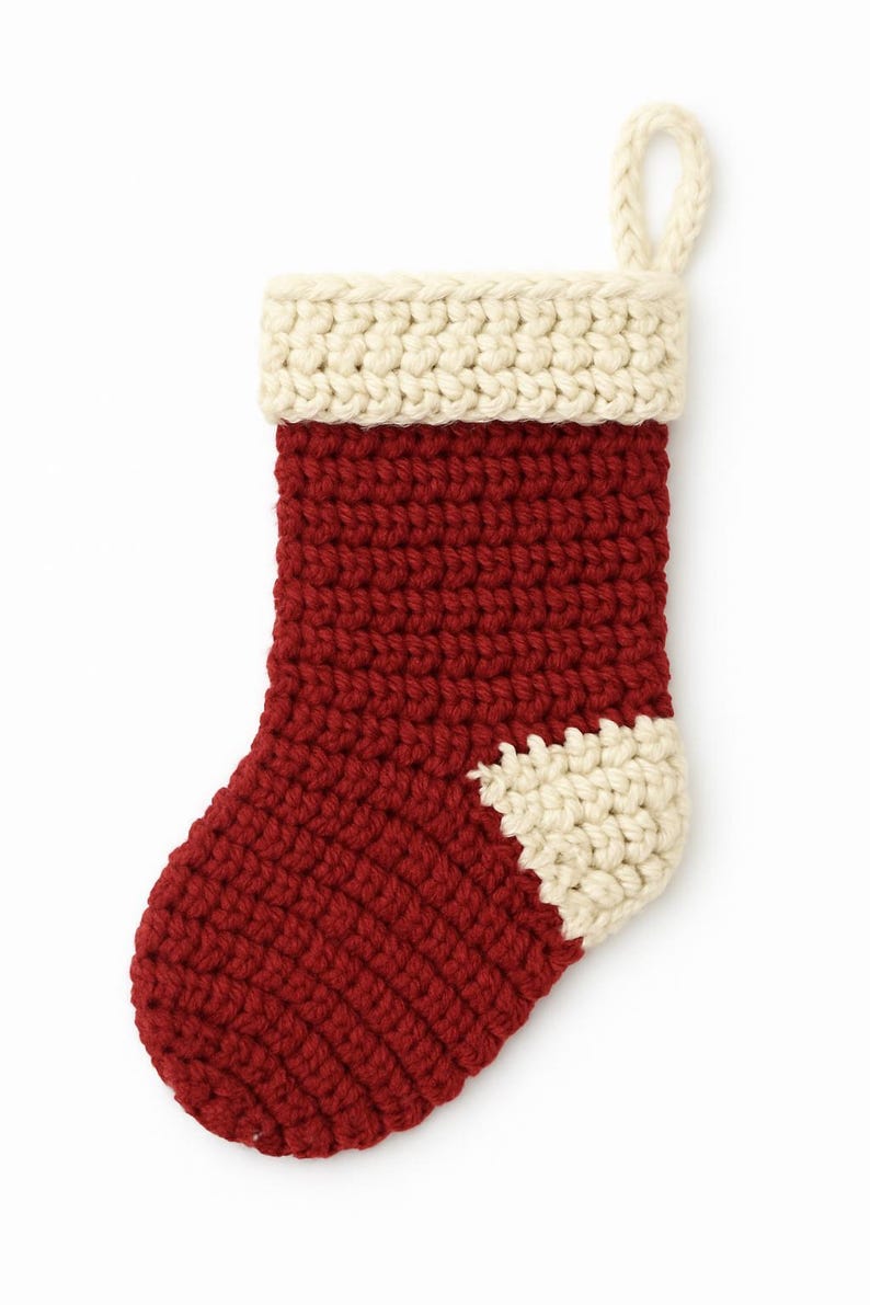 Crochet Stocking Pattern - Etsy
