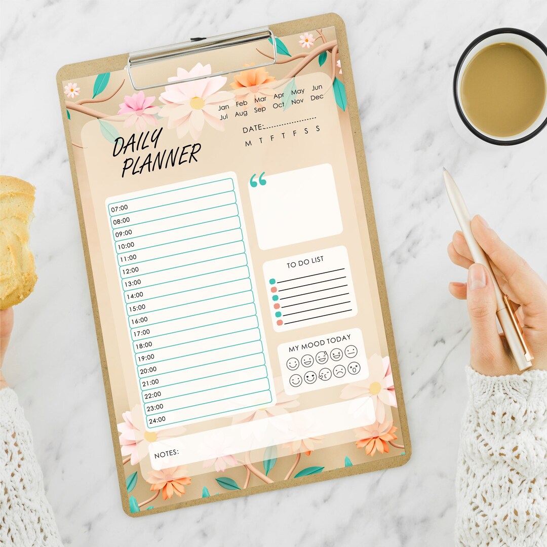 Digital Planner, Daily Planner , Weekly Planner , Monthly Planner ...
