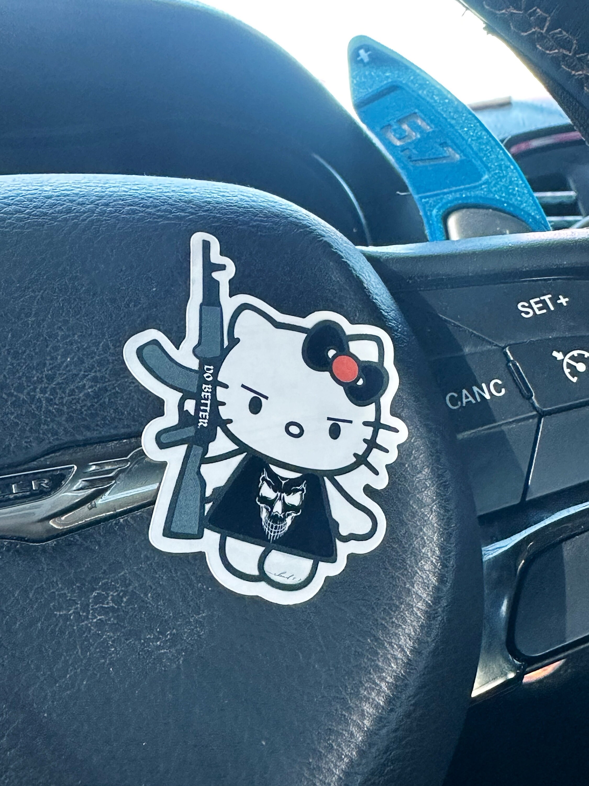 Do Better. AK-47 Hello Kitty Vinyl Sticker 5 Pack - Etsy