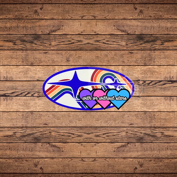 Subaru Emblem Overlay - Etsy