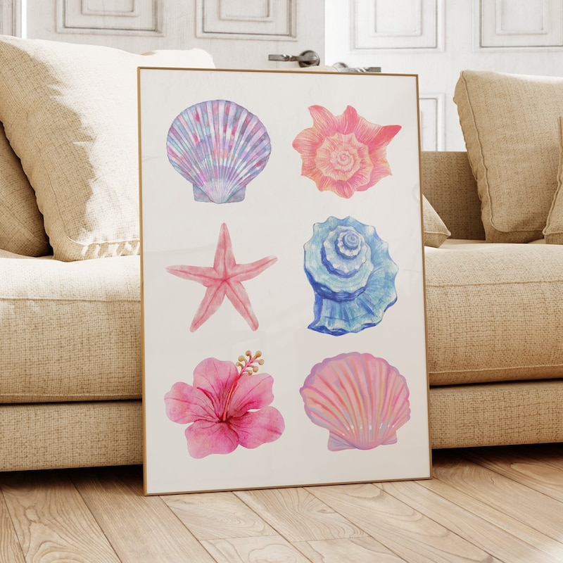 Shell Wall Art - Etsy