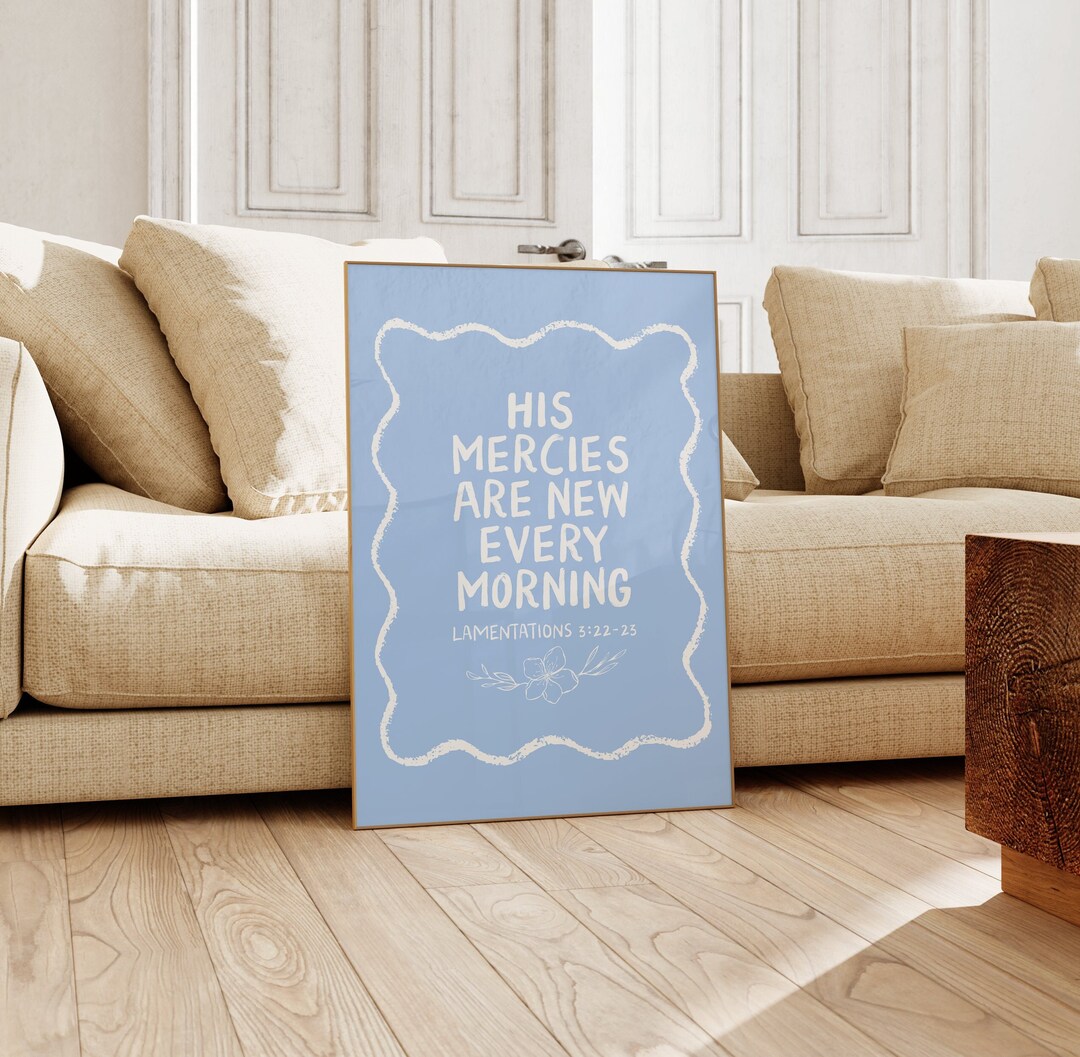 Minimalist Christian Wall Art Bible Quote Print Psalm Art Print Jesus ...