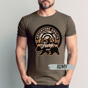 Personalized Troop Leader Shirt, Custom Tshirt for Troop, Troop Leader ...