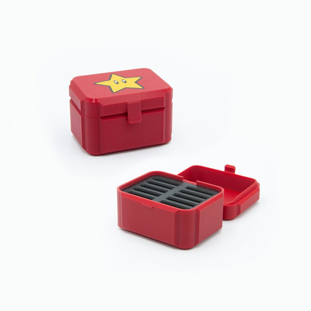 Personalized Cute Case Mini Chest Box for 10 Nintendo Switch Cartridges ...