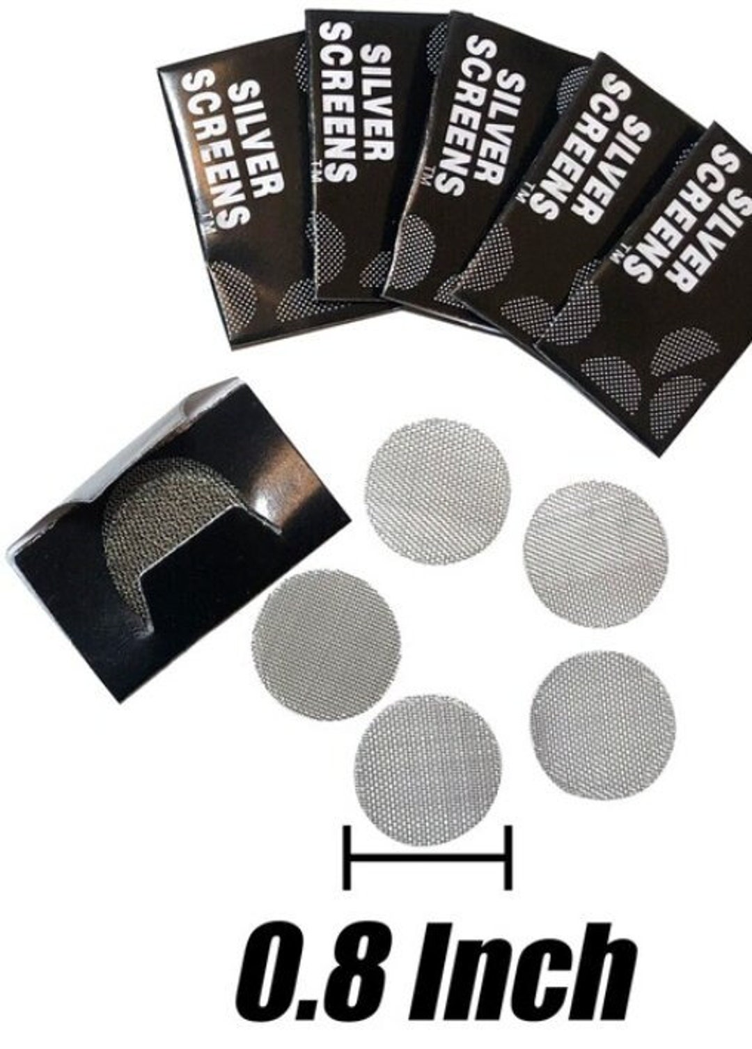 Pipe Screens 50 PCS Smoking Pipe Screen Smoking Bowl Stainless Steel ...