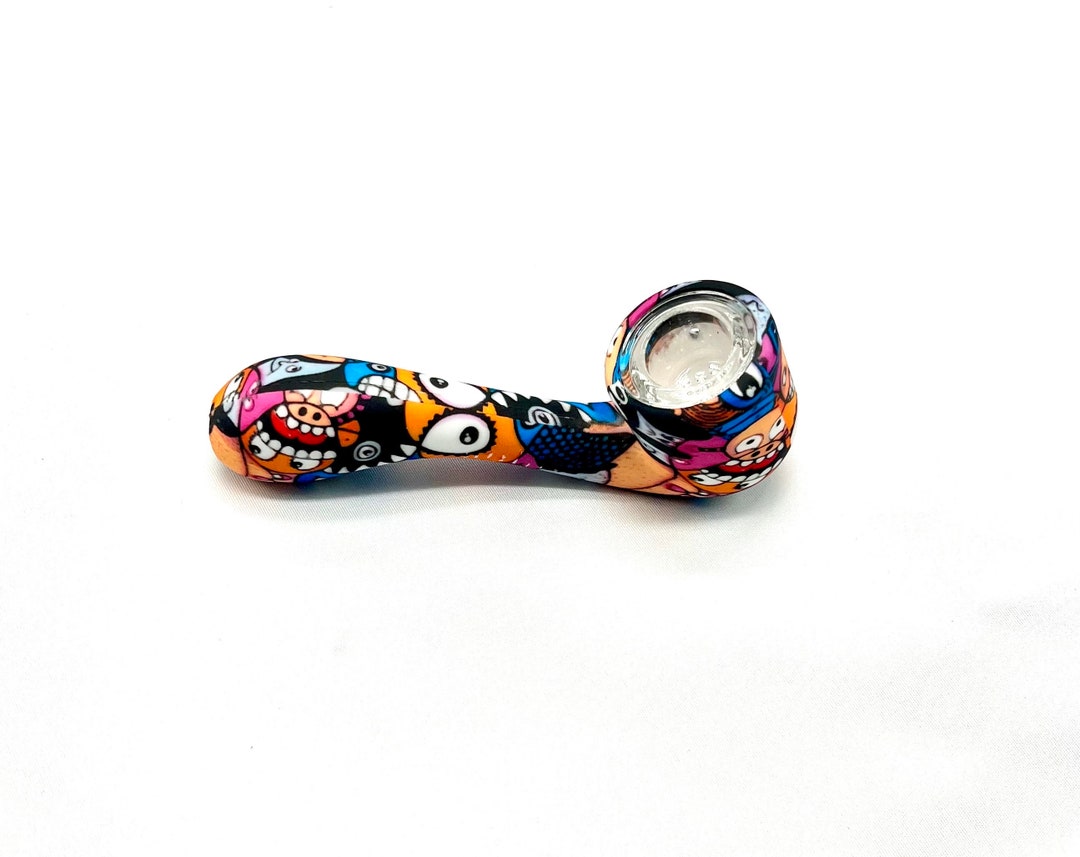 Silicone Pocket Pipe, Replacement Screens for Silicone Pipes, Smoking ...