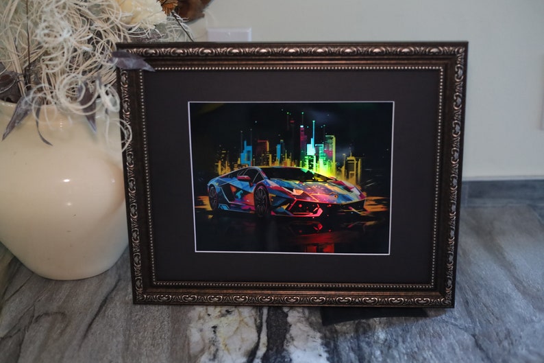 Holo Lamborghini Urus Supercar Lambo Print Wall Art Decor Aventador ...