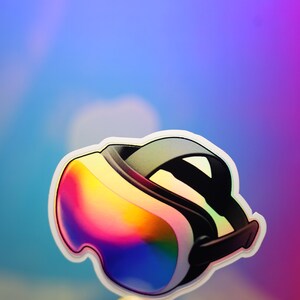 Holo Pro AR VR Headset Sticker Holographic Shiny | Quest Car Phone ...