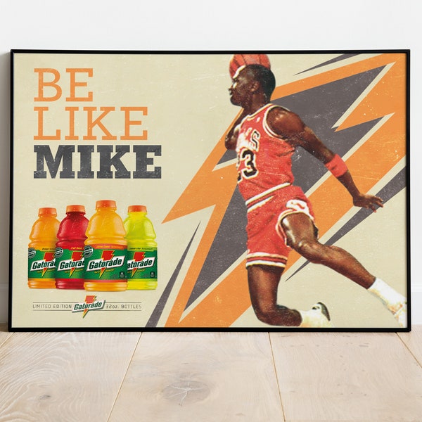Michael Jordan Poster - Etsy