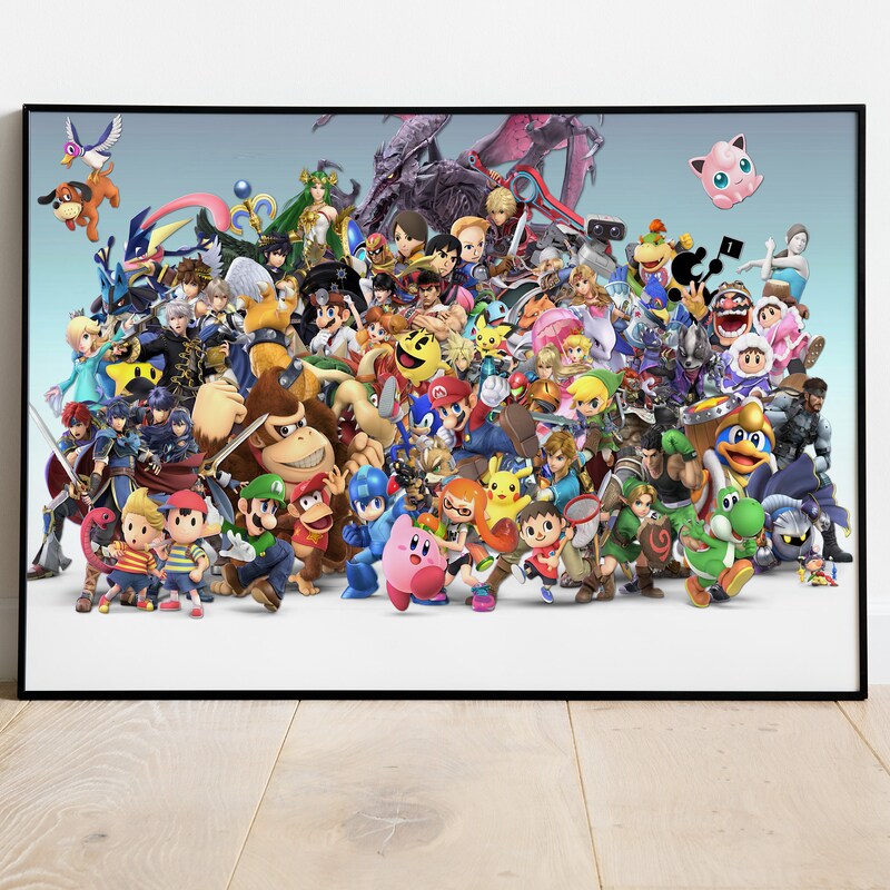 Video Game Mural - Etsy