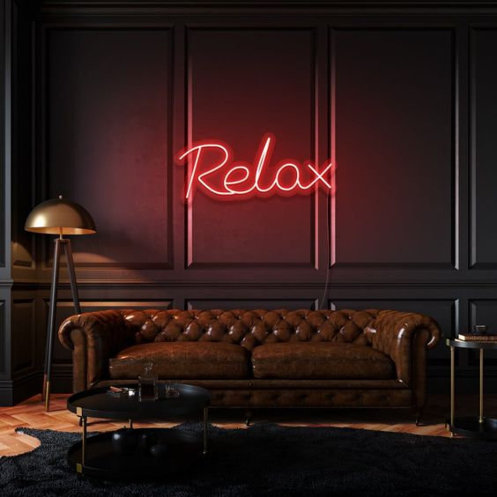 Custom LED Neon Acrylic Sign Wall Light Home Decor Vintage Beer Bar ...