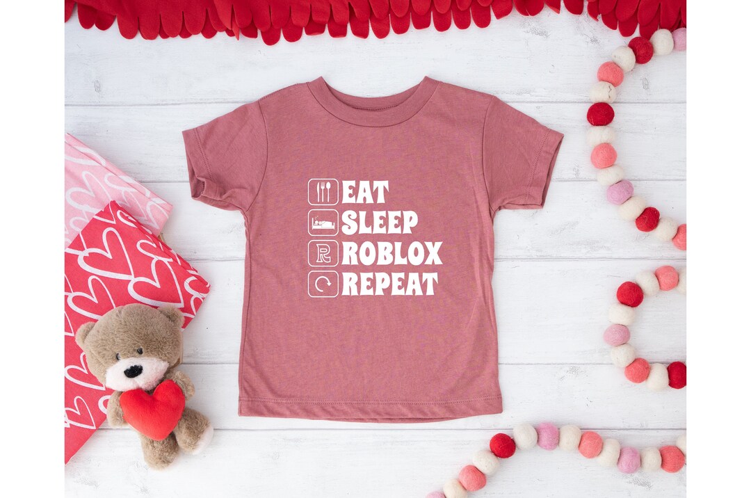 Roblox-themed Gaming Shirt Inspired Fashion With Retro Gaming - Etsy