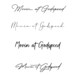 Digital Downloadable Printable Movin at Godspeed Font Ideas for Tattoo ...
