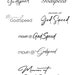 Digital Downloadable Printable Movin at Godspeed Font Ideas for Tattoo ...