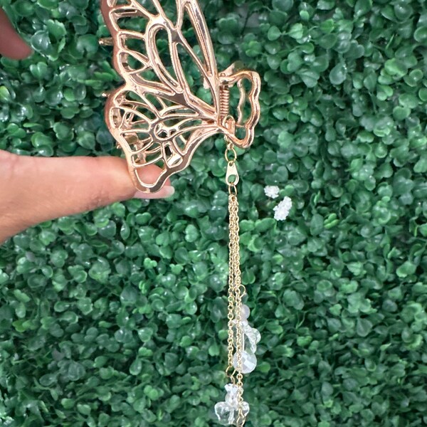 Butterfly Hair Claw - Etsy