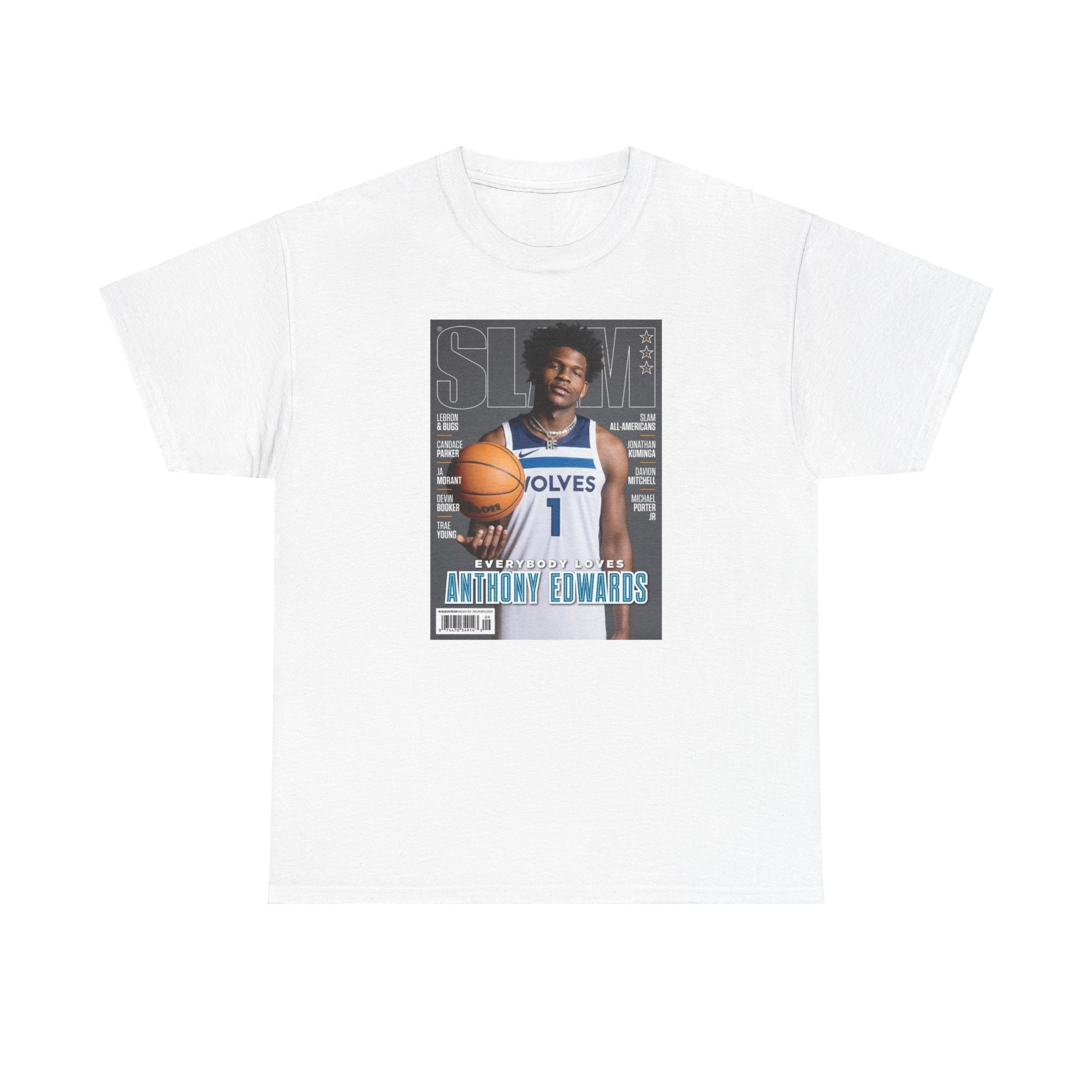 Anthony Edwards SLAM Magazine Unisex Heavy Cotton Tee - Etsy