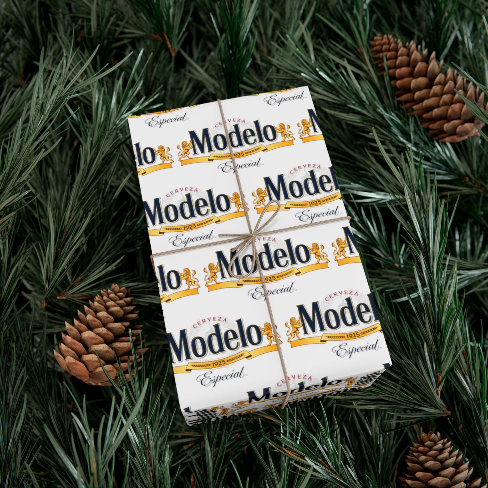 Modelo Logo Gift Wrapping Paper - Etsy