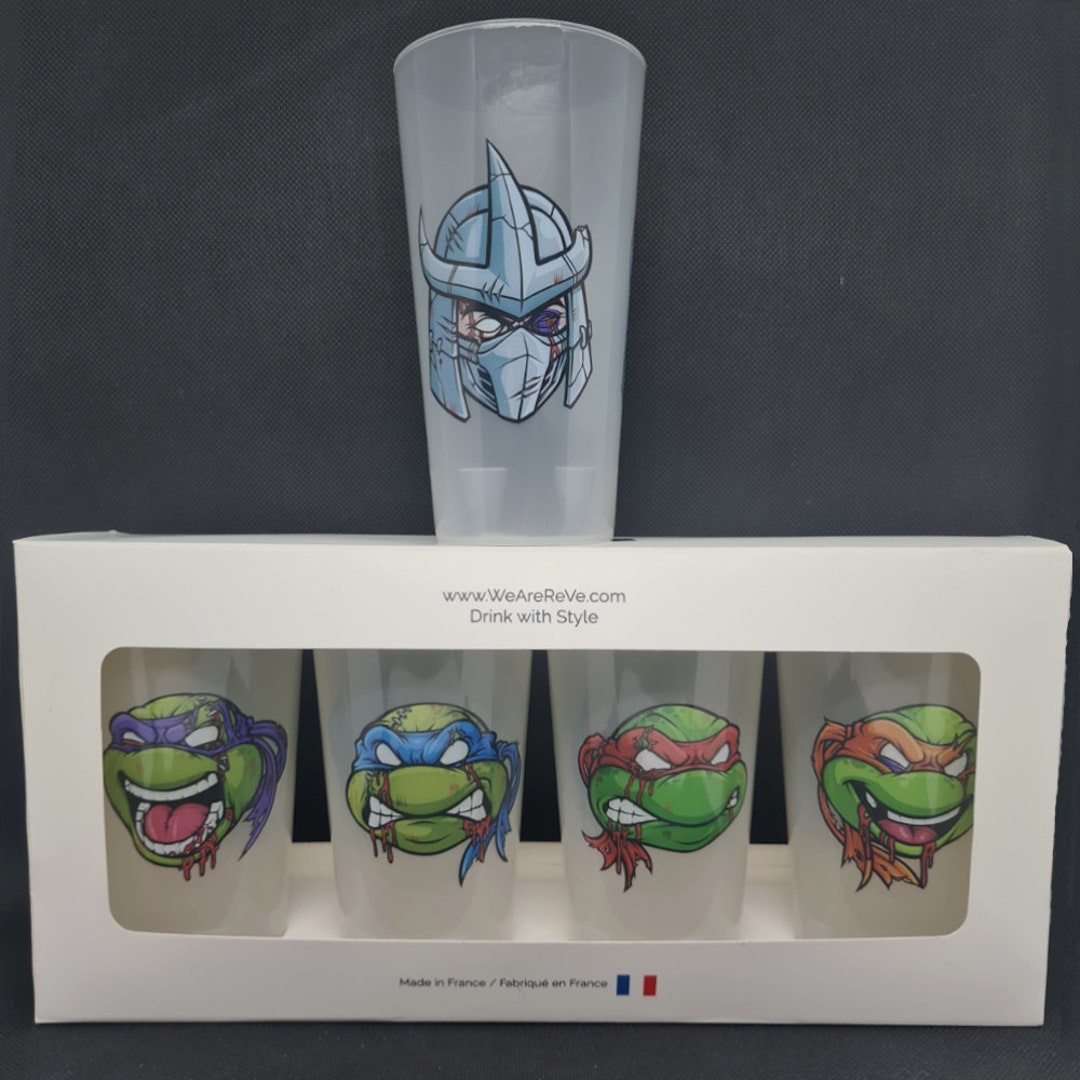 Turtles/tmnt Pack 5 Cups Revè - Etsy