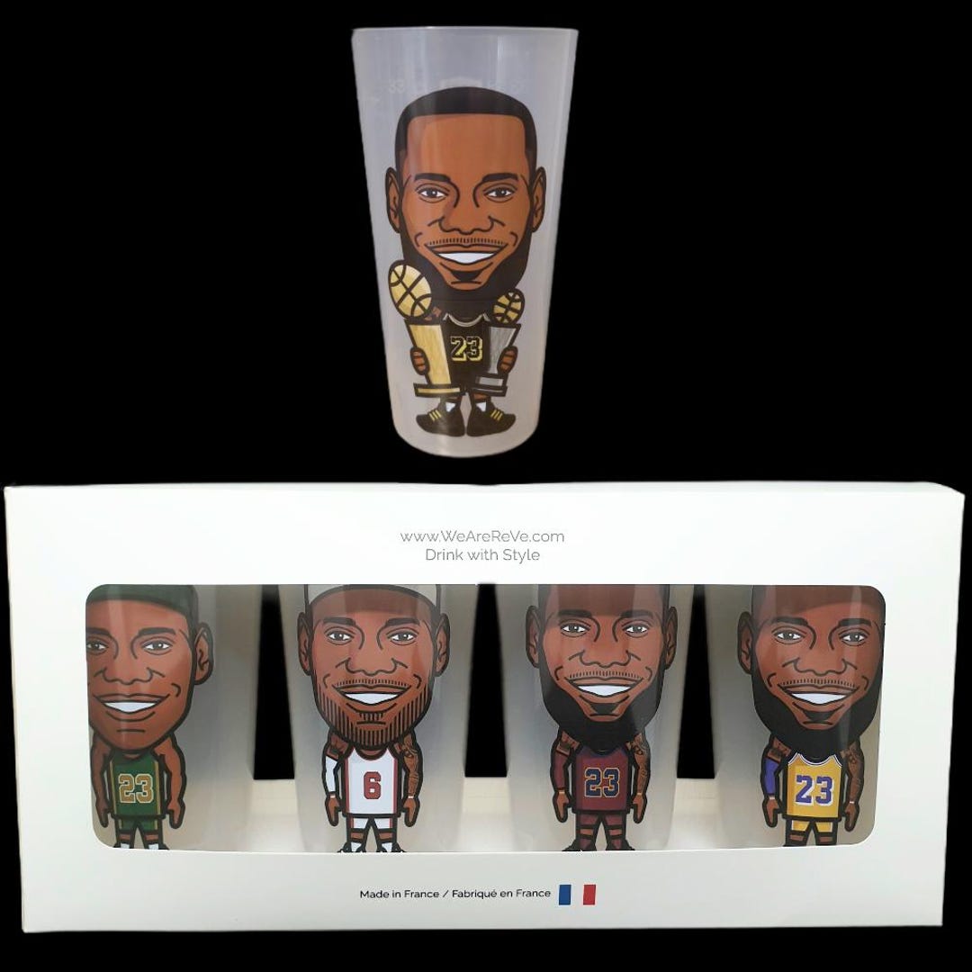 Lebron James Pack by Tom Miller - 5 Cups - Revè - Etsy