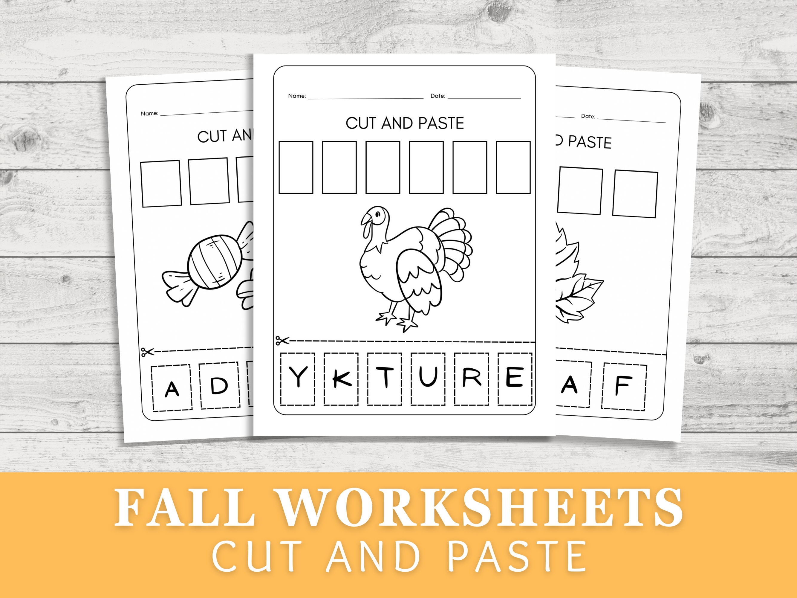 Fall Worksheets | Pumpkin Worksheets, Homeschool, Preschool ...