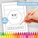 10 Printable Shapes Coloring Pages Worksheets for Kids: Preschool ...