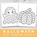 Halloween Dot Marker Printable, Dot Markers Activity, Dot Marker ...