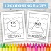 10 Printable Shapes Coloring Pages Worksheets for Kids: Preschool ...