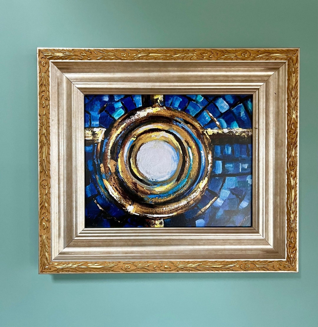 Bread of Life. Prints of Artwork, Adoration, Monstrance, Catholic Art ...