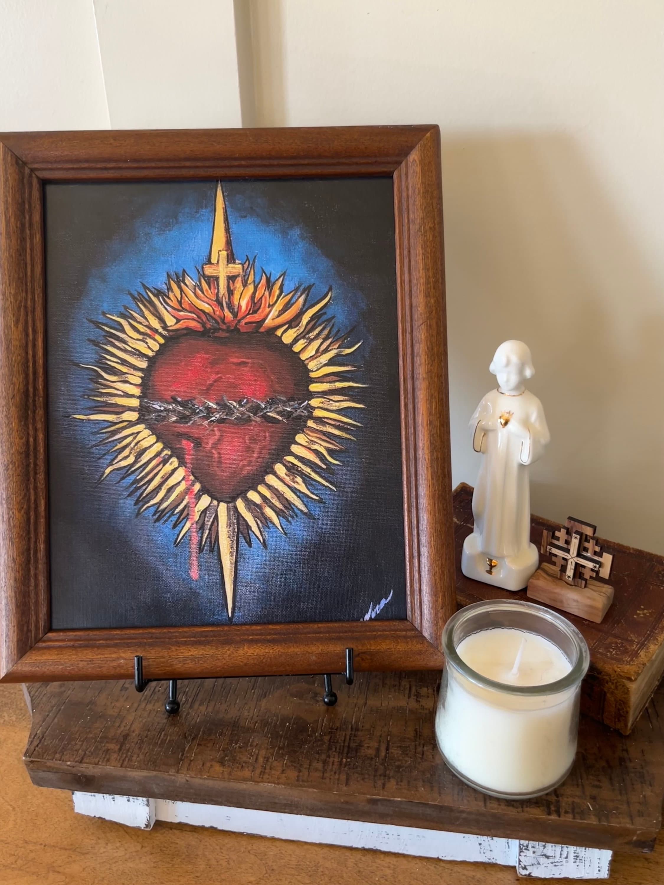 Sacred Heart of Jesus Print: Catholic Art, Divine Mercy, Eucharistic ...