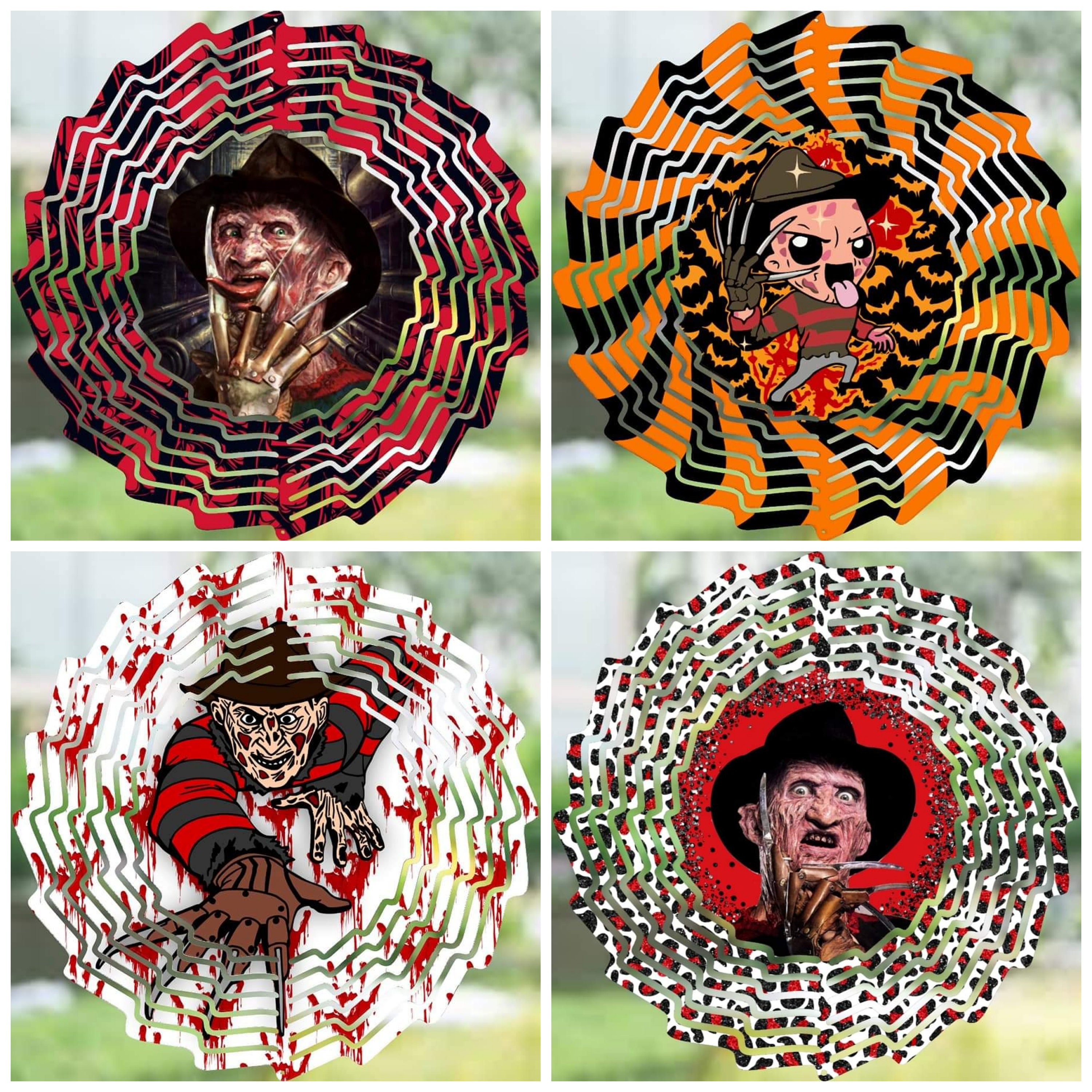 Horror Wind Spinner Bundle 40 PNG Sublimation Designs - Etsy