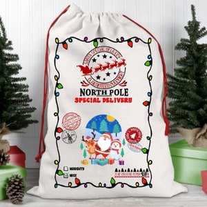 Cute Santa Sacks Bundle 11 PNG Sublimation Designs - Etsy