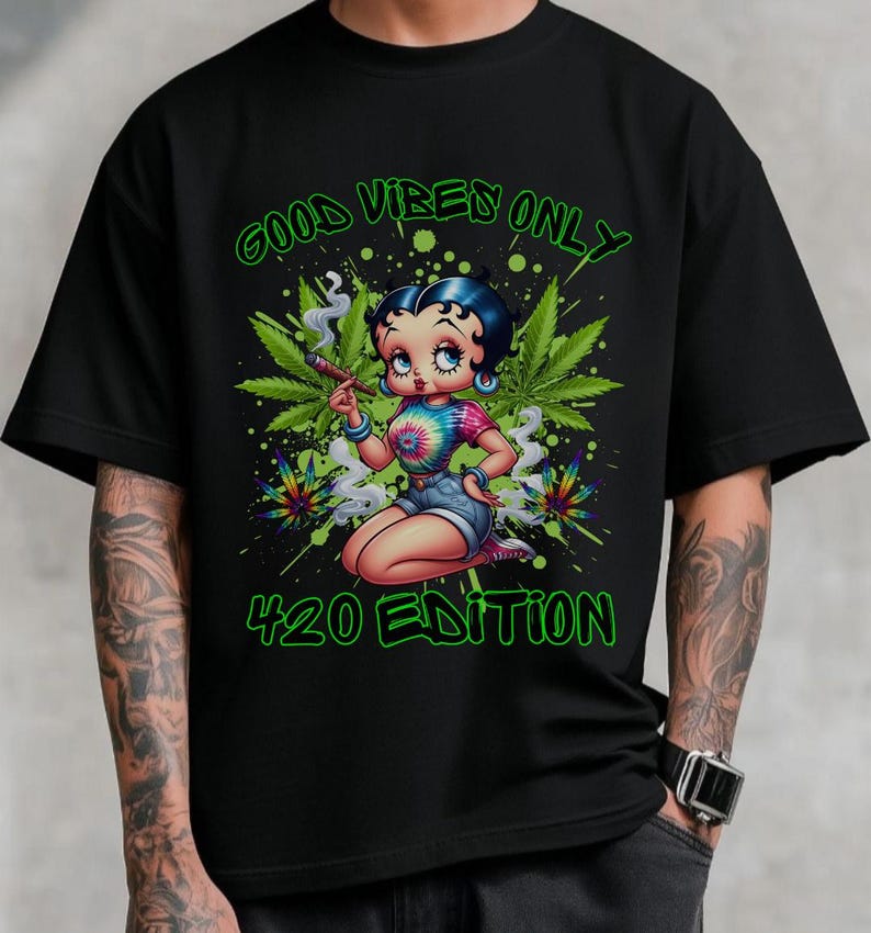 Betty 420 Vibes, PNG 420 Dope Weed Sublimation Design - Etsy