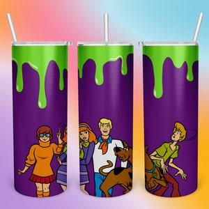 Scoooby Skinny Tumbler Wrap Bundle 20oz PNG Sublimation Designs - Etsy