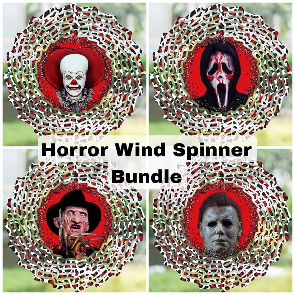 Horror Wind Spinner Png - Etsy