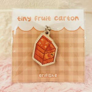 Kawaii Assorted Pixel Art Phone Charms | Wood 1.5" - Etsy