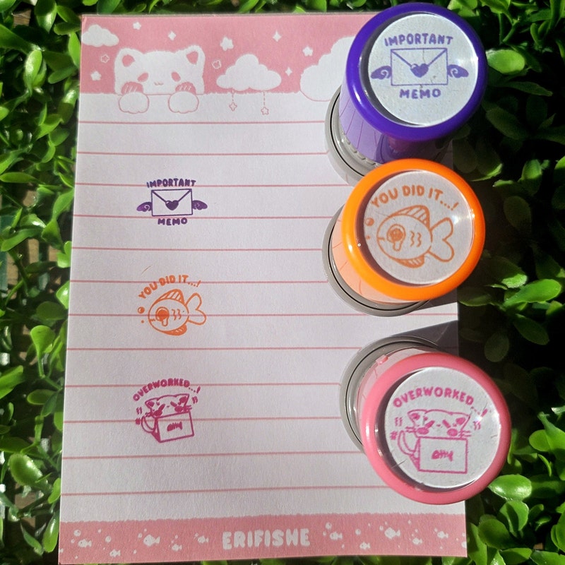 Kawaii Stamp - Etsy