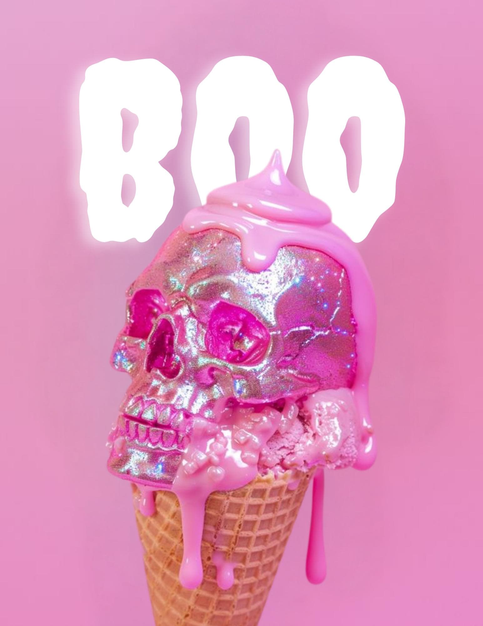 Pink Halloween Art - Etsy