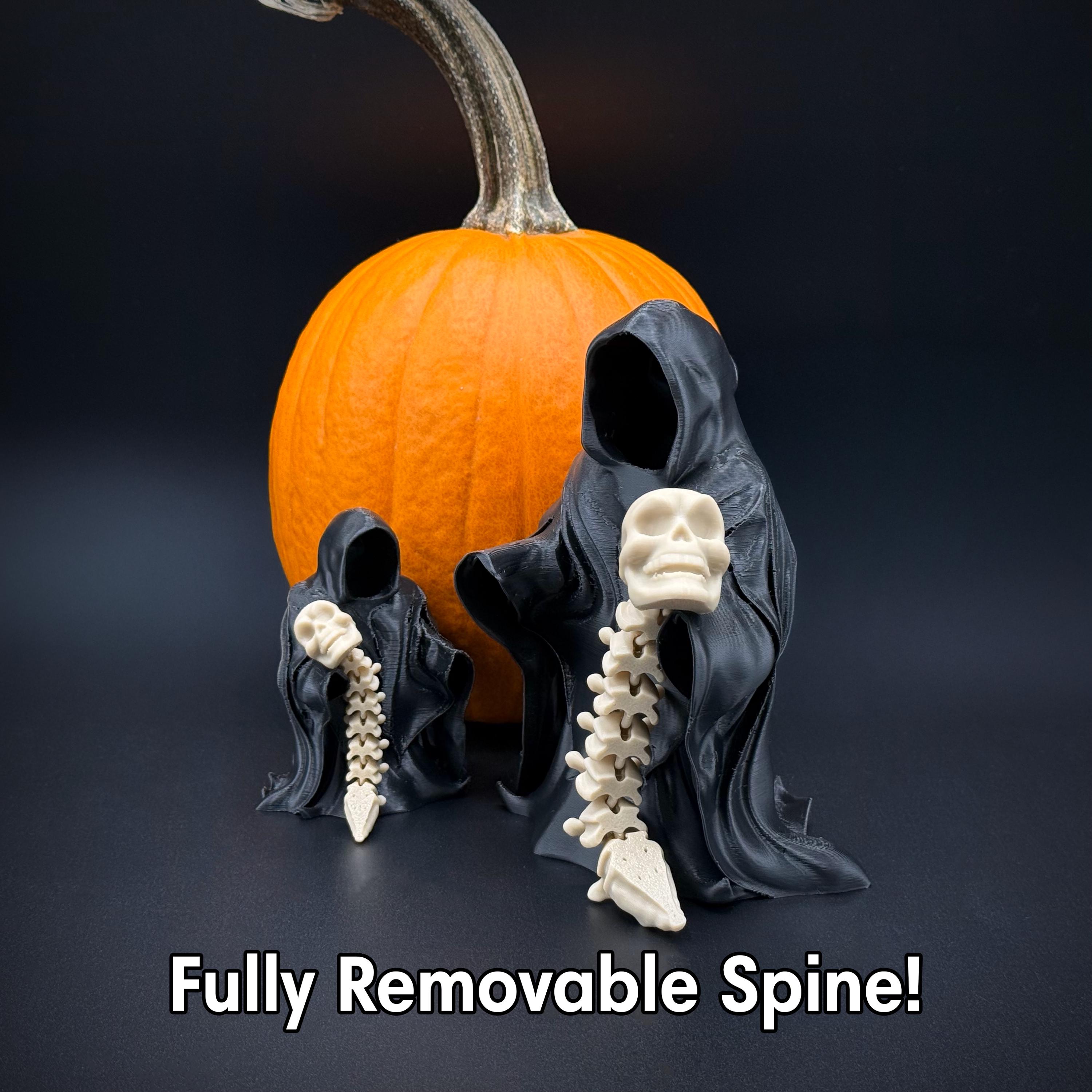 3D Printed Phantom Figurine With Removable Spine: Gothic Halloween ...