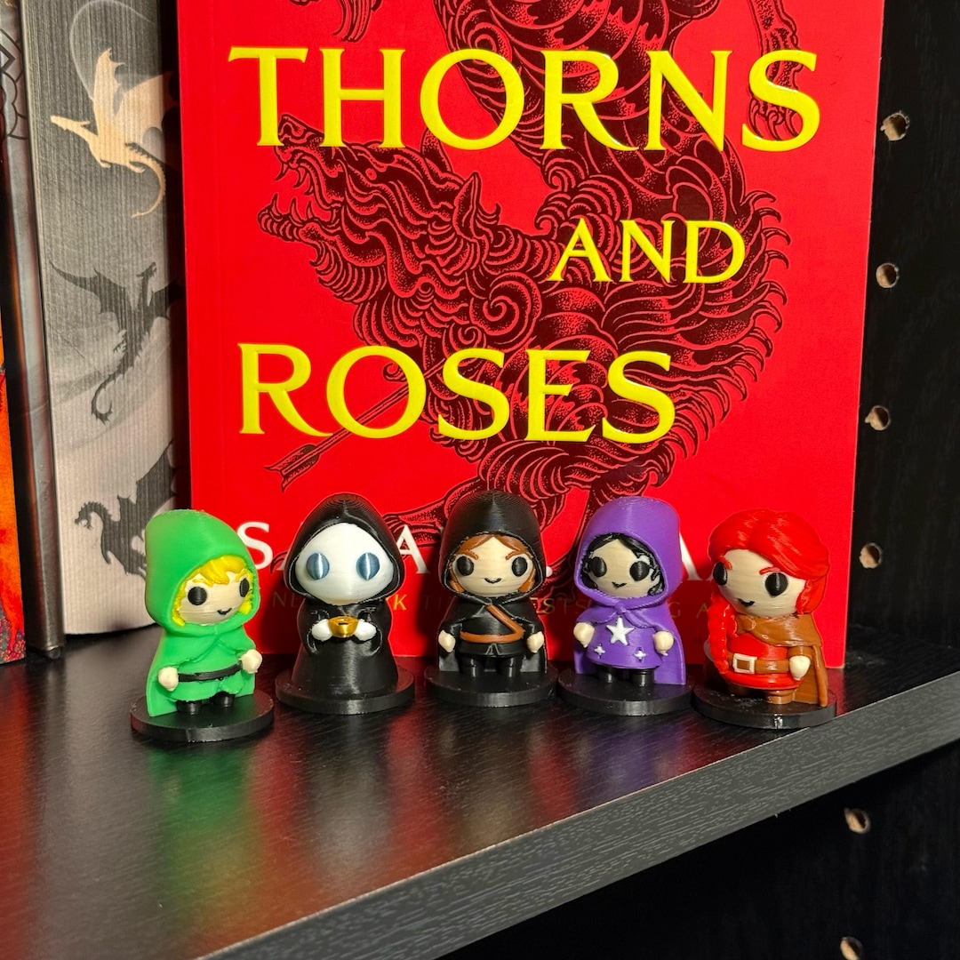 ACOTAR Character Set | 3D Printed Bookish Merch, SJM Fan Gift - Etsy UK
